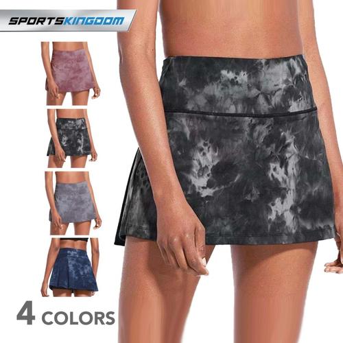 Jual Rok Tenis Golf Olahraga Tie Dye Wanita Short Skirt Lari - Kab ...