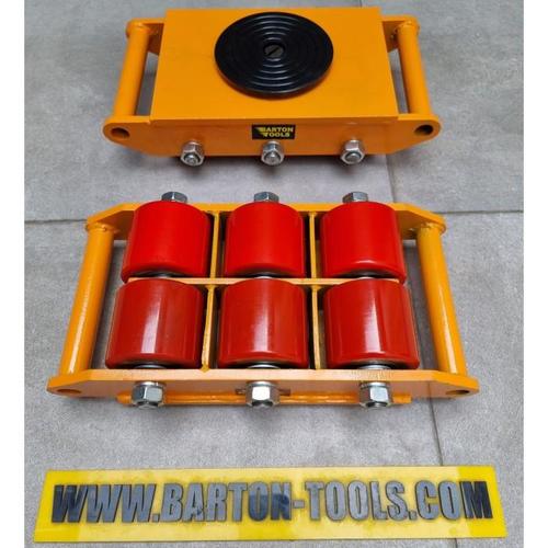 Jual 8T Space Roller Skid Skate Tank Machine Trolley Dolly CRA-8 Ton ...