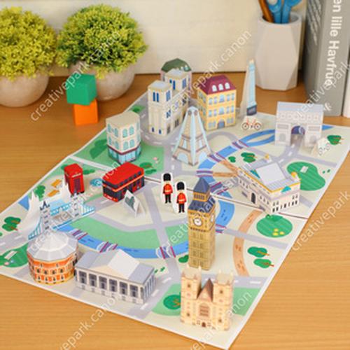 Jual DIY Papercraft Miniatur Diorama Taman London - Jakarta Timur ...