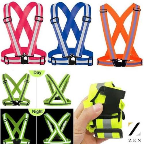 Jual rompi karet safety rompi tali rompi proyek simple murah - hijau ...