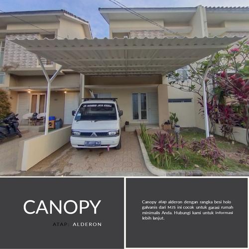 Jual Canopy alderon rangka besi hollow galvanis - FULL HOLO 4X6 - Kota Tangerang Selatan - MJS ...