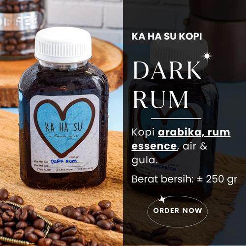 Jual Ka Ha Su Personal Dark Rum Coffee Drink 250 ml Kopi Hitam Rhum ...