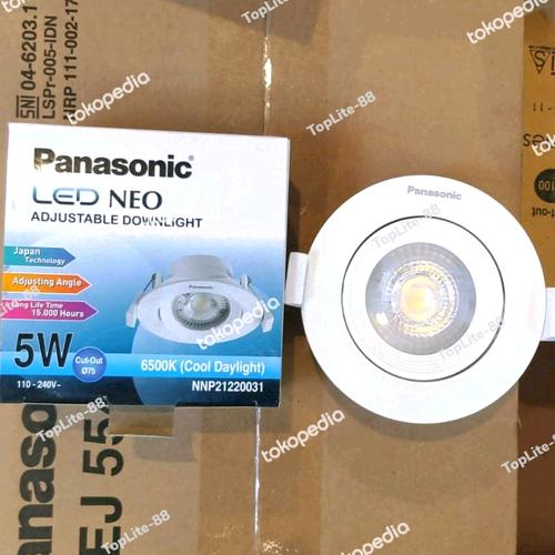 Jual Lampu Sorot Led Downlight Spot PANASONIC NEO 5W 5Watt SpotLight ...