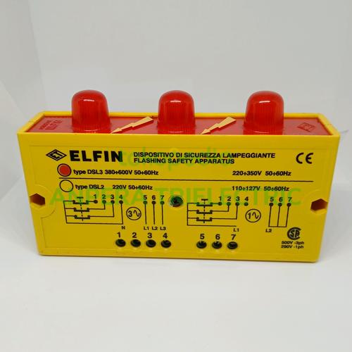 Jual ELFIN DSL3 Flashing Safety Apparatus 380+600V ELFIN DSL3/DSL2 New ...