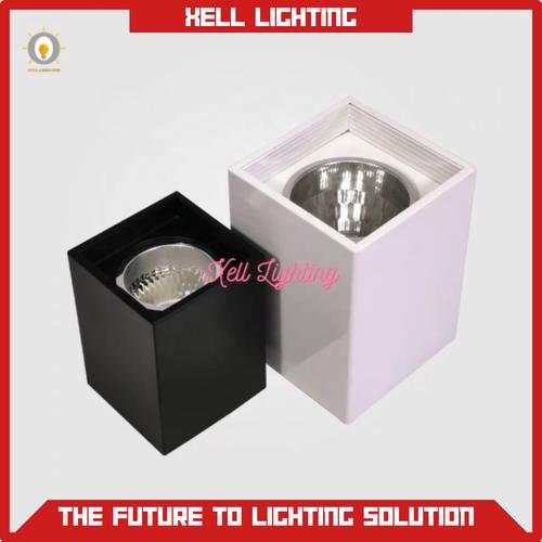 Jual Kap Lampu Downlight Outbow E27 3Inch 4Inch 5Inch Kotak Putih ...