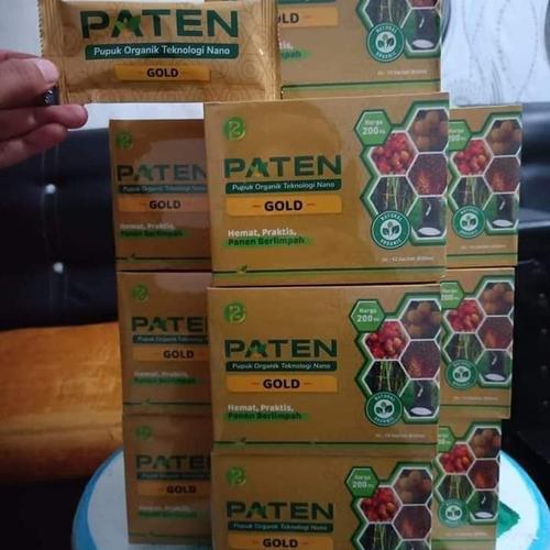 Jual pupuk organik paten gold teknologi nano 1 box 12 schet - Kota ...