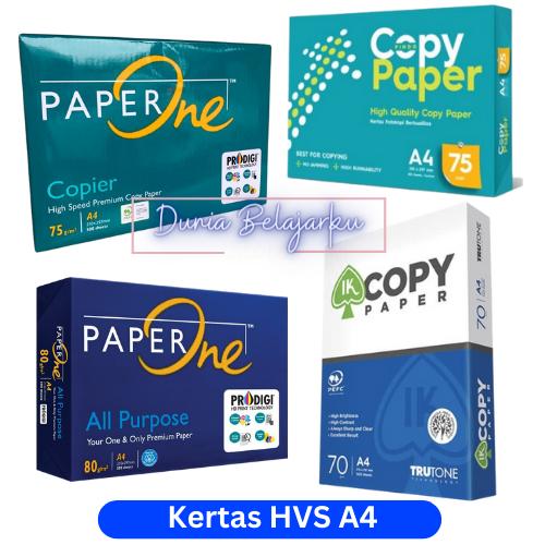Jual Kertas HVS A4 70 gr IK Copy Paper / 1 RIM 500 Lembar / HVS A4 ...