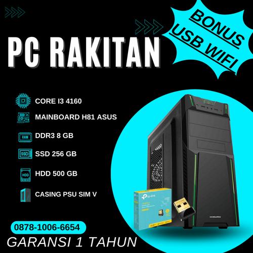Jual PC CPU RAKITAN PROC I3 4160 MB H81 ASUS RAM 8GB - Jakarta Pusat - Brave Computer | Tokopedia