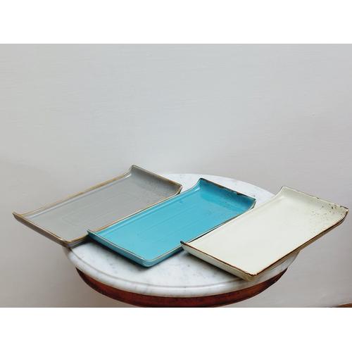 Jual Piring Snack Sate Segi Cafe - Rectangular Sushi Platter Plate ...