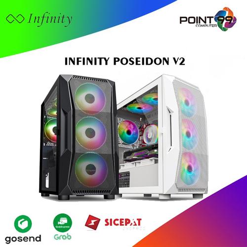 Jual INFINTY POSEIDON V2 3FAN AUTO RGB MATX - Hitam, NO FAN - Kota Bandung - POINT99 COMPUTER ...