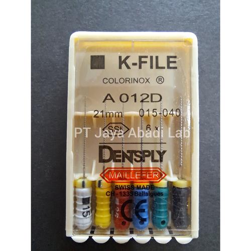 Promo dental jarum k file k-file dentsply panjang 21 mm 21mm ukuran 15 ...