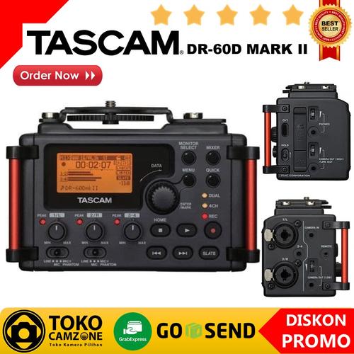 Jual Tascam DR-60D mark II 4-Channel Portable Recorder for DSLR ...