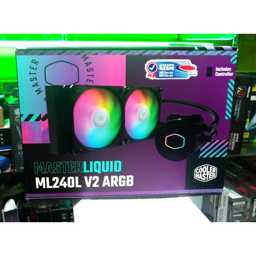 Jual MasterLiquid ML240L V2 RGB | Water Cooling Cooler master 240 ARGB ...