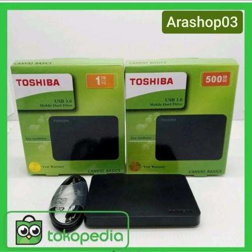 Jual Hardisk External 320GB/500GB/1TB Toshiba Canvio Harga Spesial New ...