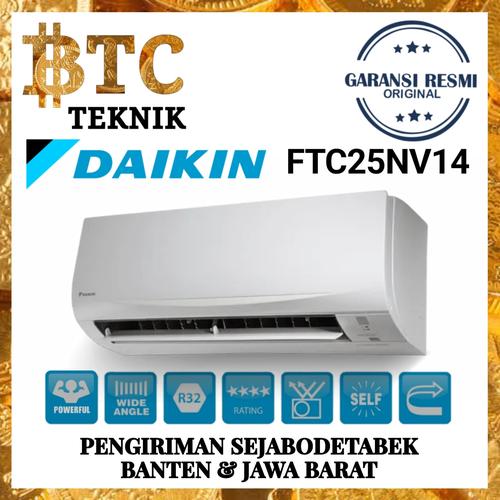 Jual AC DAIKIN FTC 25 1 PK THAILAND AC DAIKIN FTC 25 + PASANG INSTALASI ...