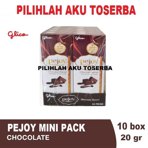 Jual Glico Pocky MINI PACK PEJOY CHOCOLATE - ( HARGA PER 10 BOX ...