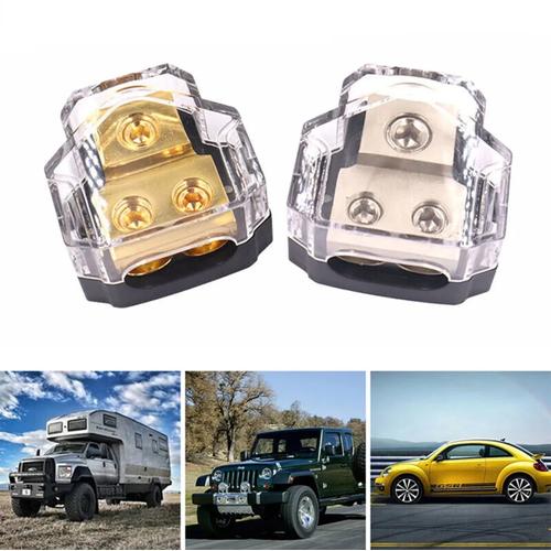 Jual Ground Block Ditribution Car Audio 2 Output In 0 Awg Out 4/8 Awg ...