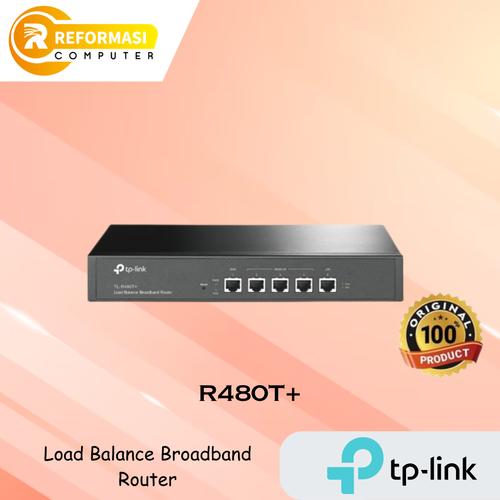Promo TP-Link TL-R480T+ Load Balance Broadband Router, R480T+, R480T ...