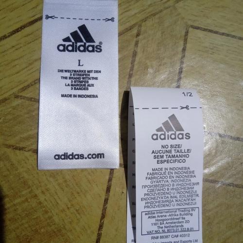 Jual Tag label dan Tag washing Adidas - Jakarta Selatan - Mykits2 ...