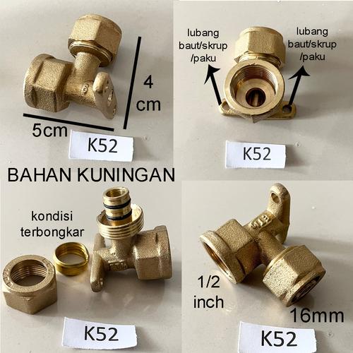Jual Fitting Air Panas Kuningan Sambungan Pipa Nepel Napple Drat Luar ...