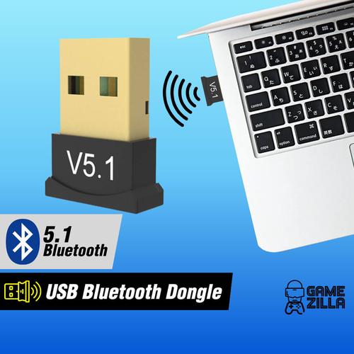 Promo Bluetooth Receiver 5.1 USB Dongle PC Laptop Komputer Wireless ...