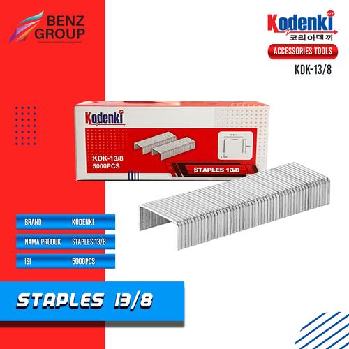 Jual Isi staples 13/8 (8mm) tembakan tangan R23 isi gun tacker 5000 ...