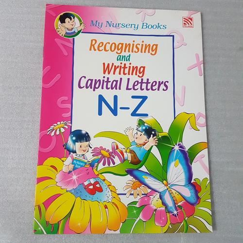 Jual Buku Anak Recognising And Writing Capital Letters N-Z - Kota Medan ...