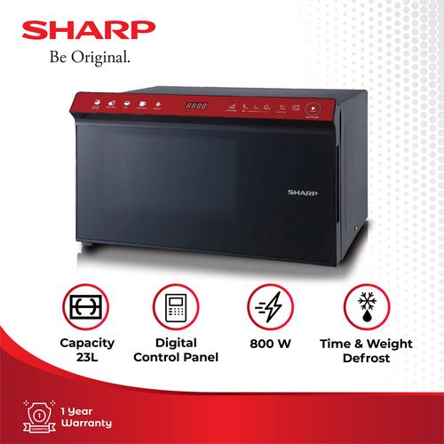 Promo Sharp Microwave Oven R-323DA-RT 23 Liter Stylish Designed Cicil 0 ...