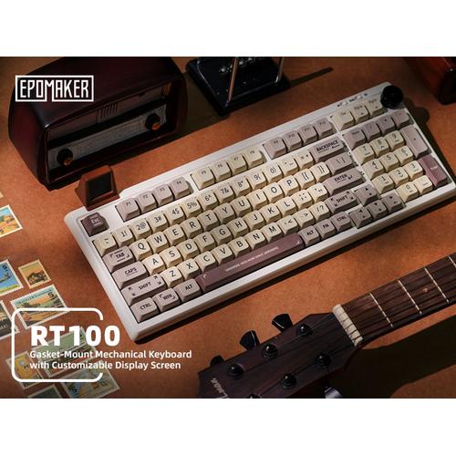 Jual EPOMAKER RT100 97Keys Gasket Mechanical Wireless Keyboard Mini ...