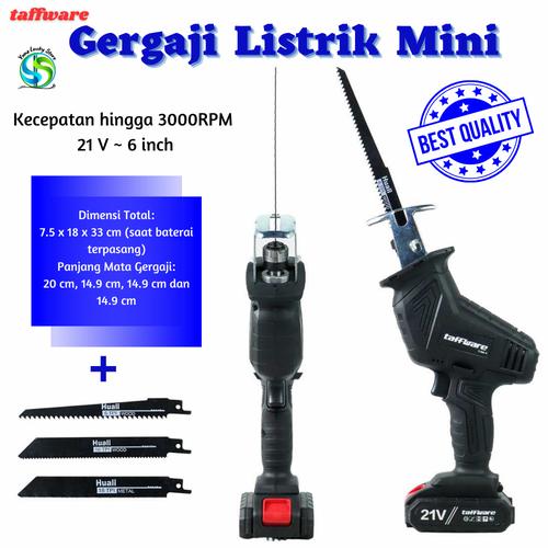 Jual Gerjaji listrik portable Mesin gergaji listrik genggam 21V 1 ...