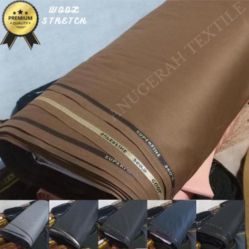 Jual kain wool stretch exlusive bahan seragam pemda/formal pns asn pdh ...