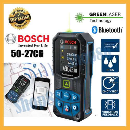Jual Bosch GLM 50-27 CG Meteran Laser Digital Meter Green Hijau 50m 27CG - Kota Surabaya - Shop ...