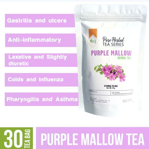 Promo Purple Mallow Tea : Purple Mallow Flower Malva sylvestris Herbal ...