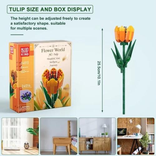 Jual Mainan Bricks Bunga Tulip - Kab. Bandung - snowpatootie | Tokopedia