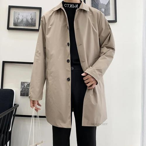 Jual LONGCOAT PRIA KEREN TERBARU - Hitam, S - Kab. Garut - SKM Jaket ...