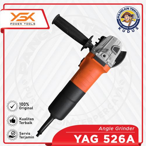 Jual ANGLE GRINDER 4" YASUKA YAG-526A | MESIN POTONG | GERINDA TANGAN - Kab. Kudus - PANGAN ...