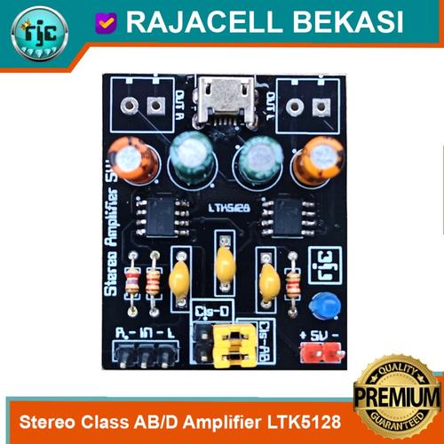 Jual Amplifier Hi-Fi LTK5128 Stereo Class AB Power Amplifier Mini Ampli ...