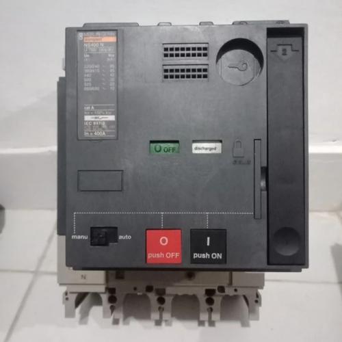 Jual MCCB NS400N 4POLE 400A Breaker MERLIN GERLIN + MOTORIZED + UVT 220 ...