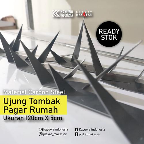 Jual Tombak Pengaman Pagar Rumah Anti Maling ( Carbon Steel ) - Kota ...