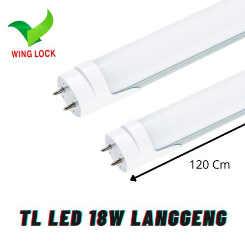 Jual Lampu Neon TL LED T8 18W 120cm Putih 6500K/18 Watt White Langgeng ...