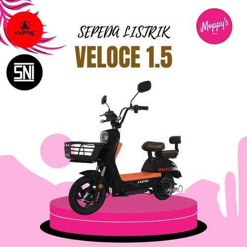 Jual SEPEDA LISTRIK VELOCE 1.5 VELOS 1.5 EXOTIC PACIFIC GARANSI RESMI ...