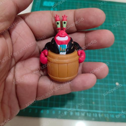 Jual MM 016 - MR KRAB IN BARREL SPONGEBOB MINI FIGURE MAINAN ANAK ...