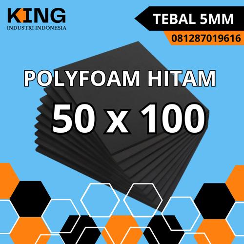Jual Polyfoam Hitam / Polyfoam Depron tebal 5mm Uk 50 x 100cm - Jakarta ...