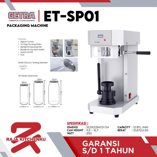 Jual GETRA CAN SEALING MACHINE ET-SP01 / ET SP01 / ETSP01 - Jakarta ...