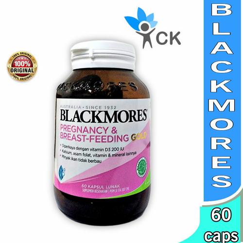 Jual BLACKMORES BREASTFEEDING AND PREGNANCY BOTOL ISI 60 kapsul - Kab ...