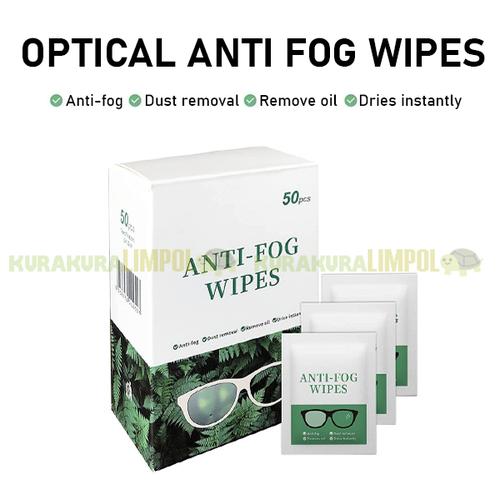 Jual Tissue Lap Kacamata Anti Fog Wipes Tisu Kain Lap Lensa Anti Embun ...