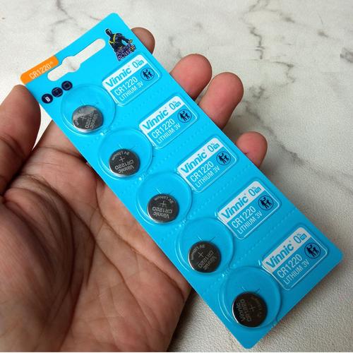 Jual Baterai Cell Koin CR1220 Batere Battery Jam Mobo NVR DVR CCTV CR 1220 - Jakarta Barat ...