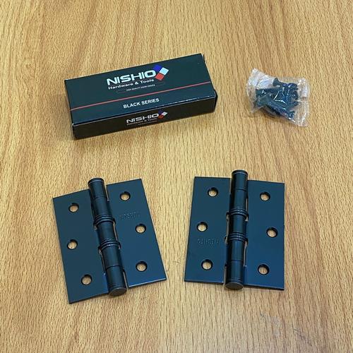Jual Engsel Besi Nishio Black Series 3 Inch / Engsel jendela 3 Inch ...