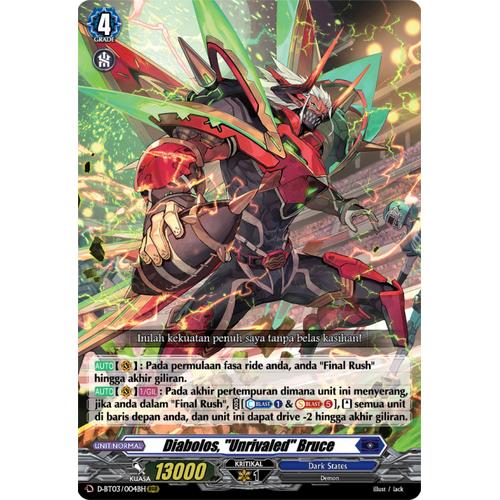 Jual Diabolos, “Unrivaled” Bruce (RRR) | D-BT03 | Bahasa Vanguard - Jakarta Barat - Carttu ...
