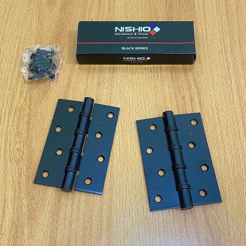 Jual Engsel Besi Nishio Black Series 4 Inch / Engsel Pintu Besi 4 inch ...